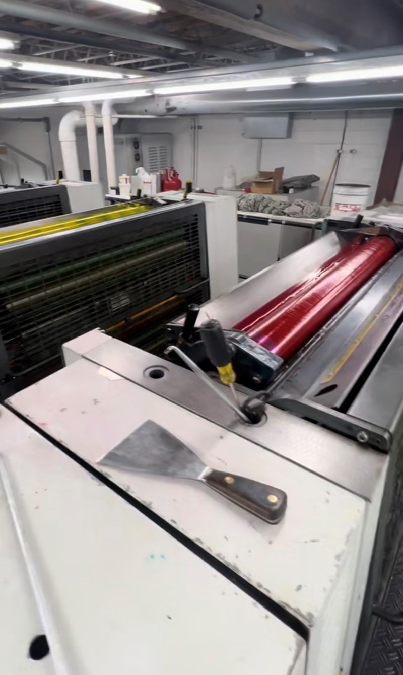 Man Roland R700 3 B 6 Color 40 Inch Press with Coater | pressXchange