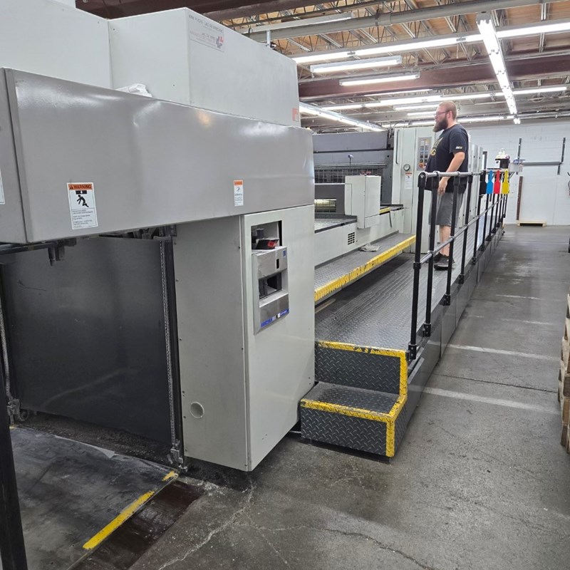 Man Roland R700 3 B 6 Color 40 Inch Press with Coater | pressXchange