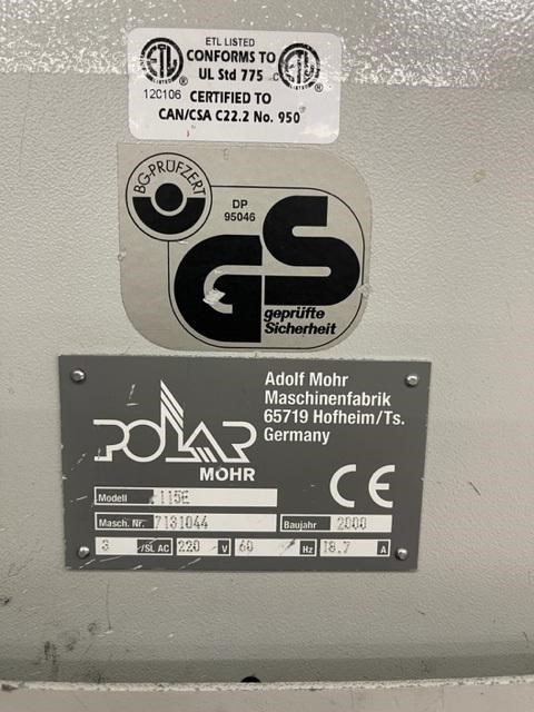 Polar 115 E | pressXchange