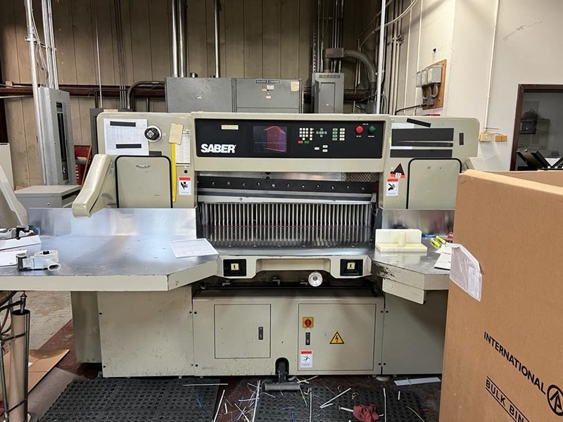 2000 Saber S115 45 Inch Paper Cutter | pressXchange