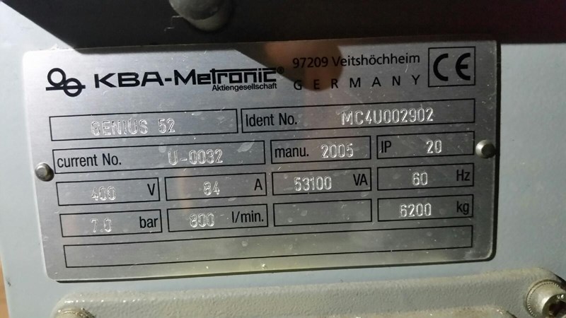 KBA Genius 52 UV | pressXchange