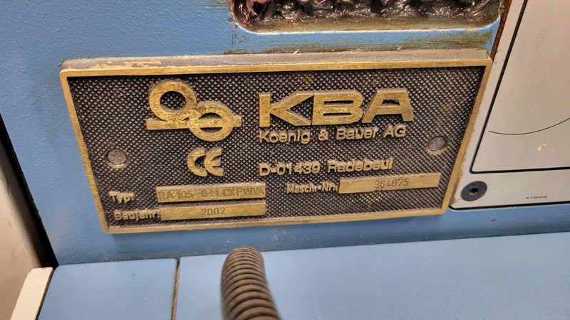 KBA Rapida 105-6+L | pressXchange