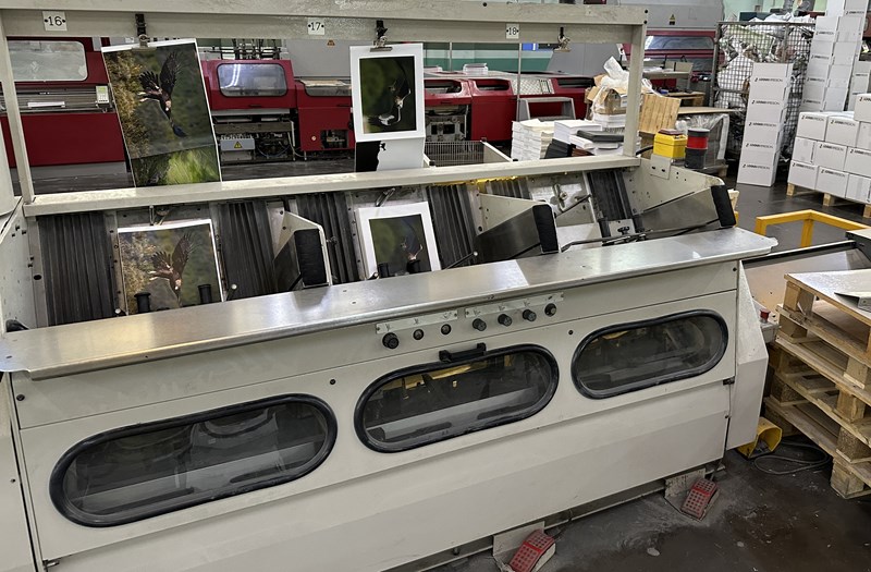 Meccanotecnica Multiplex with 3 Aster 220 SA sewing machines | pressXchange