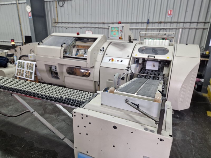 Meccanotecnica Uniplex with Aster 180 sewing machine | pressXchange