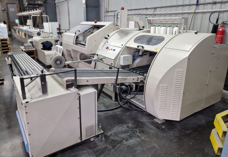 Meccanotecnica Uniplex with Aster 180 sewing machine | pressXchange