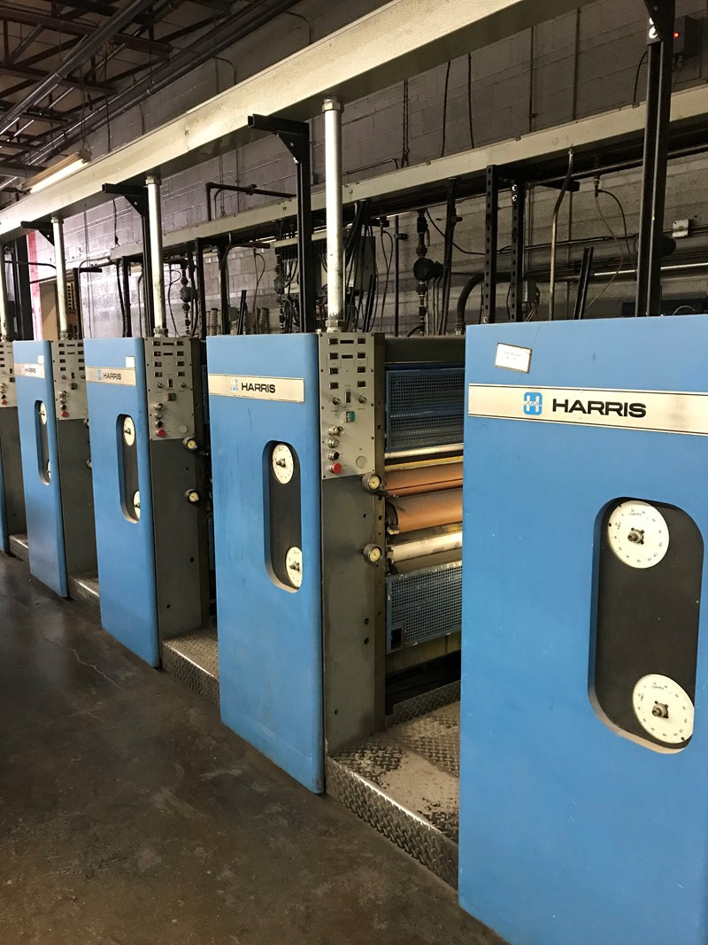 Harris M110 (5) Unit (1) Web Press | pressXchange