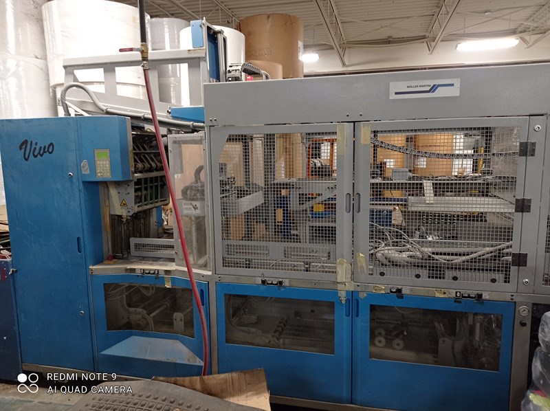 2005 Muller Martini Vivo Log Stacker/Palletizer | pressXchange