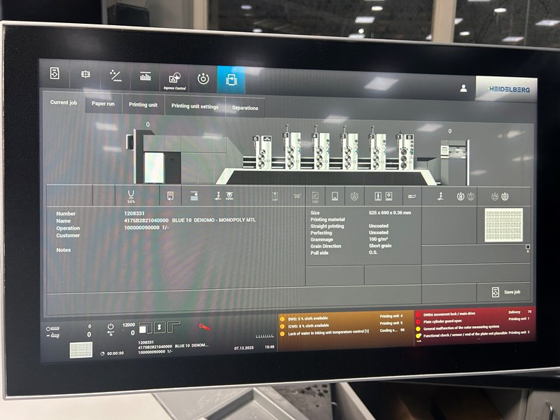 Heidelberg XL 75 - 5 + LX (2) Push to Stop | pressXchange