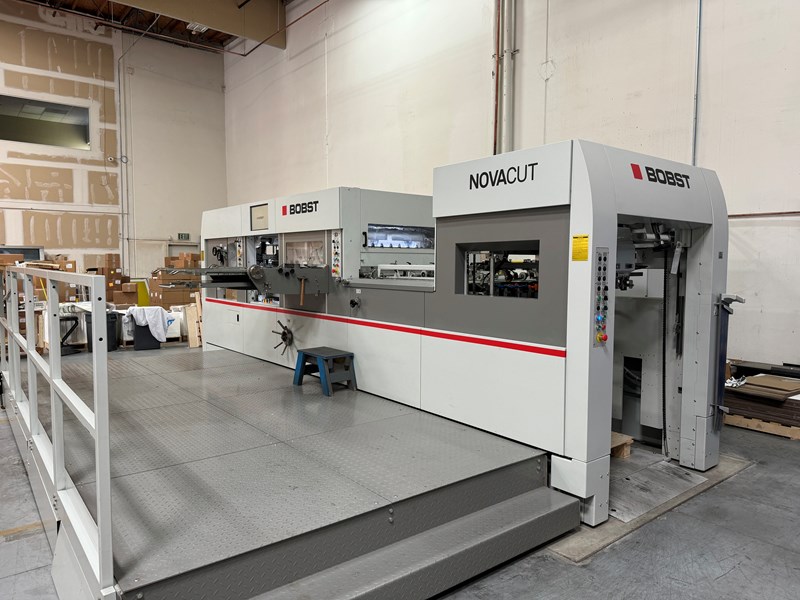 Bobst Novacut 106E 40" autoplaten die cutter w/ stripping. | pressXchange