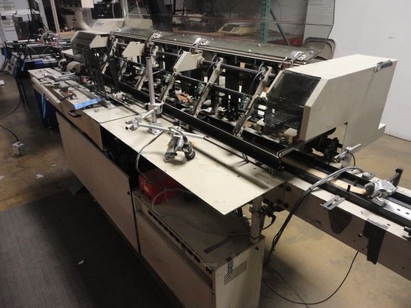 EMC Conquest Md. CQ6-10L six station intelligent 6x9 envelope inserter ...