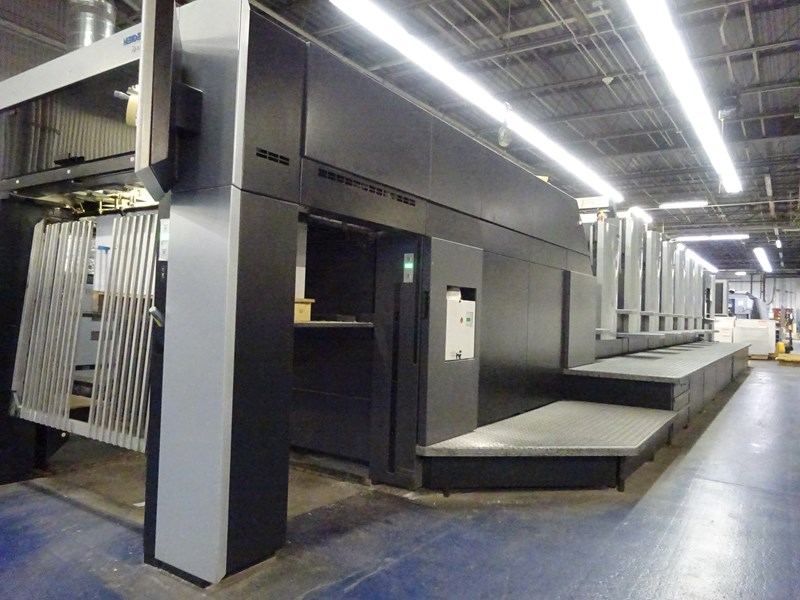 2016 Heidelberg CD102-6+L with coater, UV drying, PreSet Plus, Prinect ...