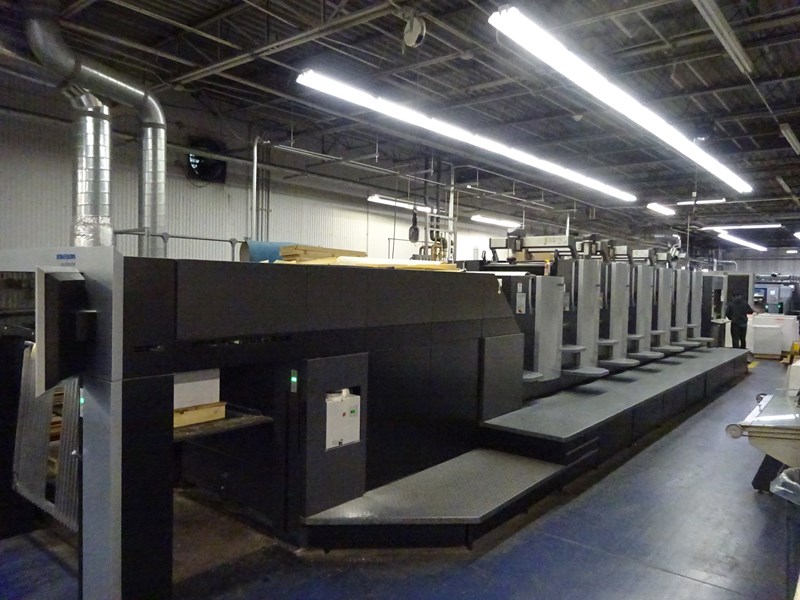 2016 Heidelberg CD102-6+L with coater, UV drying, PreSet Plus, Prinect ...