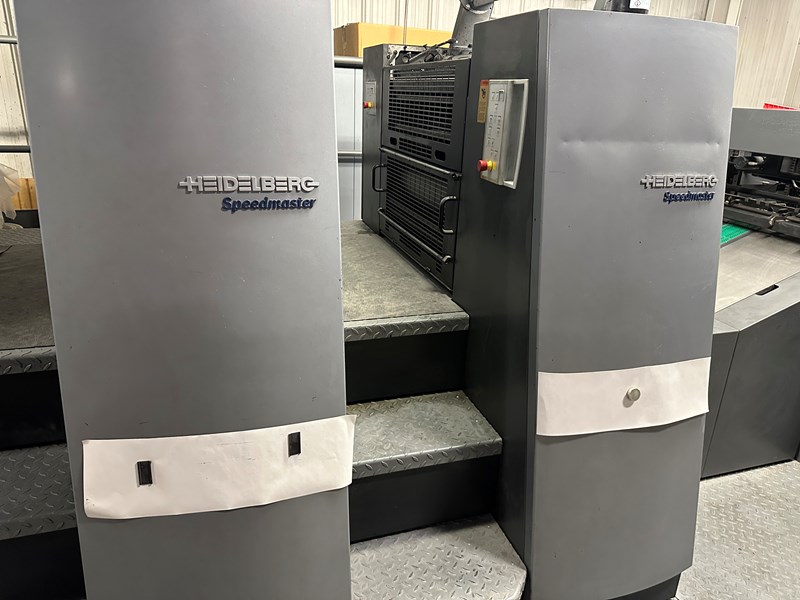 2006 Heidelberg CD 74 5P3+L-F 5/c 23"x29" offset perfector w/ only 42 ...