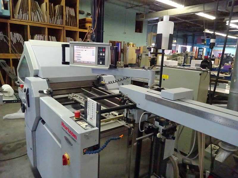 Horizon AFC 566FKT 22" x 35" pile fed fully automated 6 plate folder ...