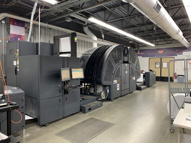 HP (Hewlett Packard) T230 digital color inkjet web press | pressXchange