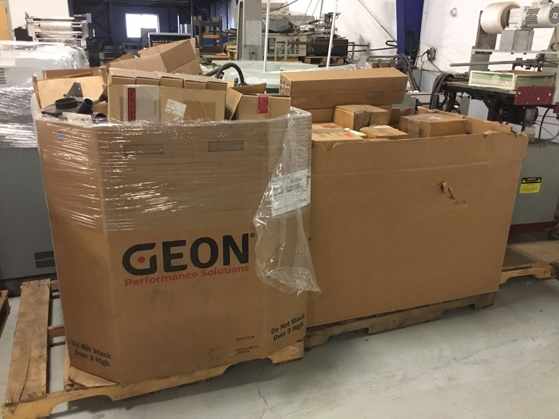 Hunkeler Popp4 and Oce 7650/ 6250 package, lots of spare parts ...