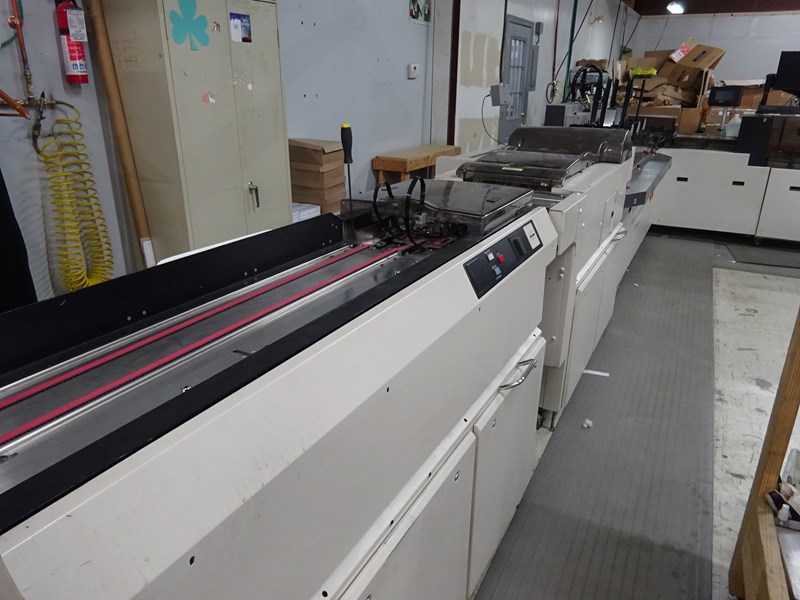 Pitney Bowes FPS SD 12F 3 station high speed inserter with ink jet ...