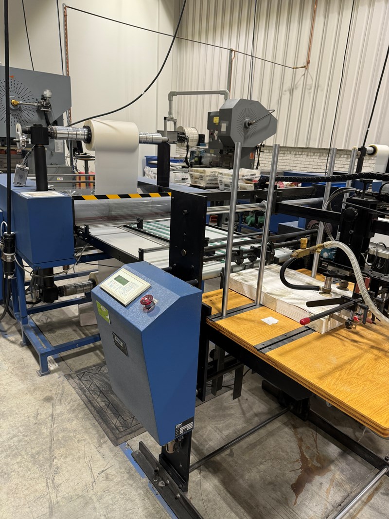 Spartanics M500 auto die cutter with D&K laminator | pressXchange