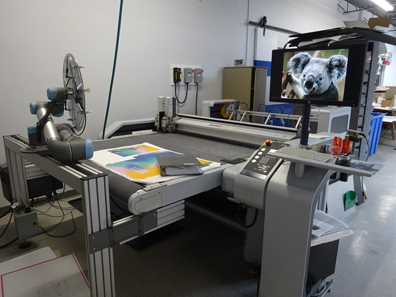 Zund S3 M800 digital cutting system | pressXchange