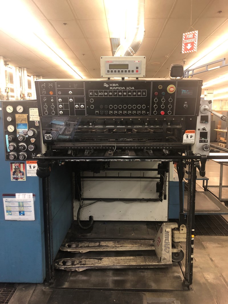 KBA Rapida 104 | pressXchange