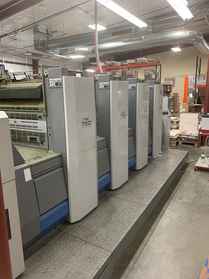 Ryobi 754 with LED UV 23x29 4/color | pressXchange