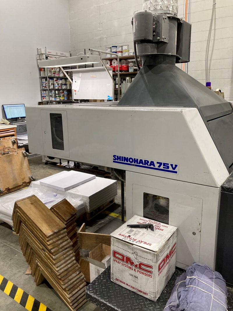Shinohara 75 V plus coater . 5/color 23x29 | pressXchange