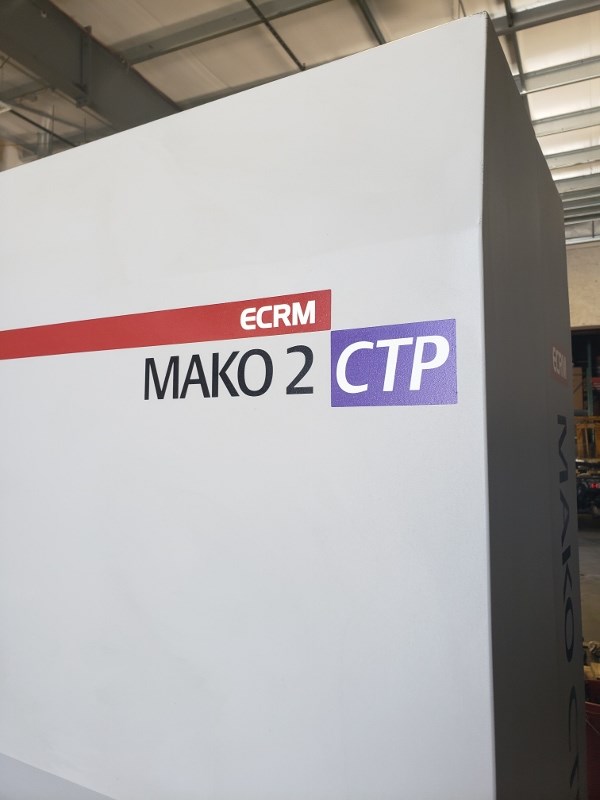 ECRM MAKO 2 , RIP, CTP, YEAR: 6/2004 , MAX, PLATE SIZE 22" x 26.4 ...