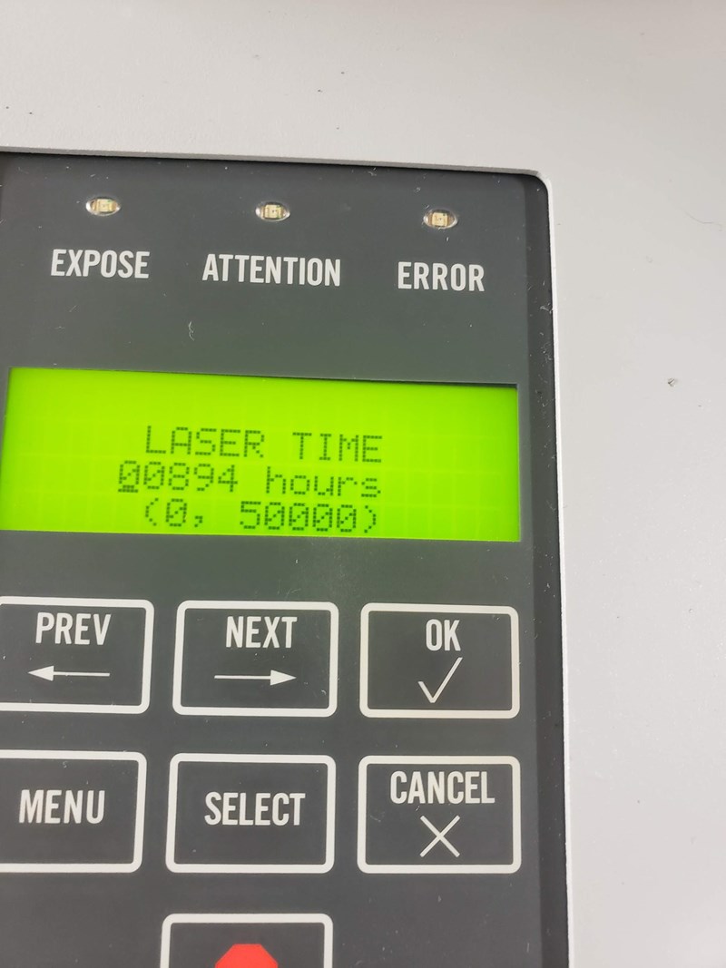 ECRM MAKO 2 , RIP, CTP, YEAR: 6/2004 , MAX, PLATE SIZE 22" x 26.4 ...