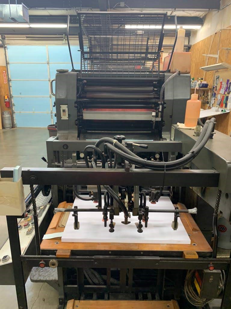 1985 Heidelberg MOZP WITH MOLLETON DAMP | pressXchange