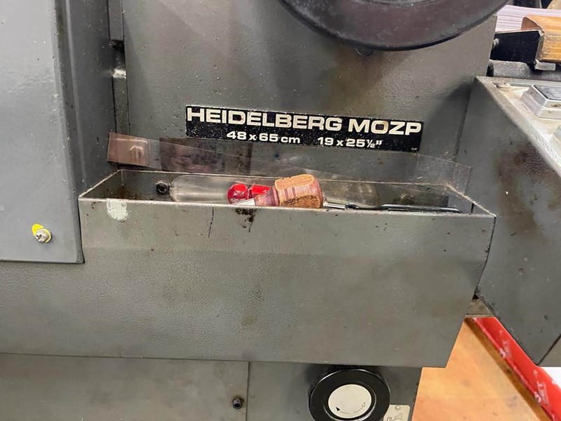 1985 Heidelberg MOZP WITH MOLLETON DAMP | pressXchange