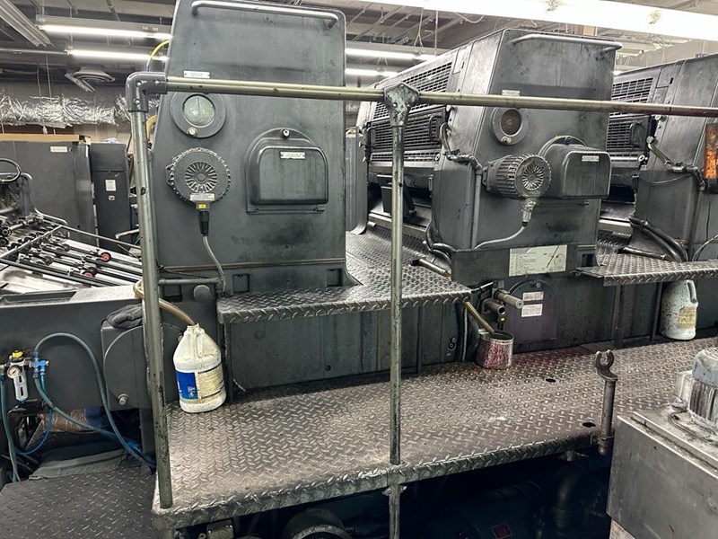 1991 HEIDELBERG SM 102-FPL -TOWER COATER , 2/3 PERFECTOR, CPC 104 ...