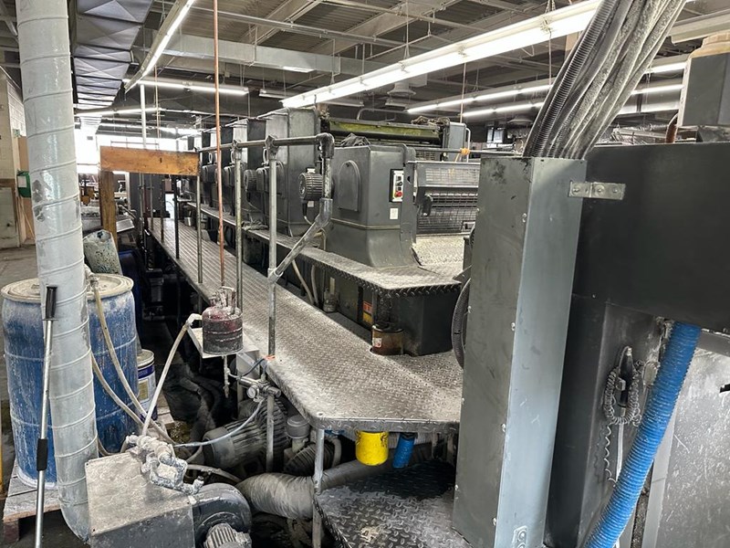 1991 HEIDELBERG SM 102-FPL -TOWER COATER , 2/3 PERFECTOR, CPC 104 ...