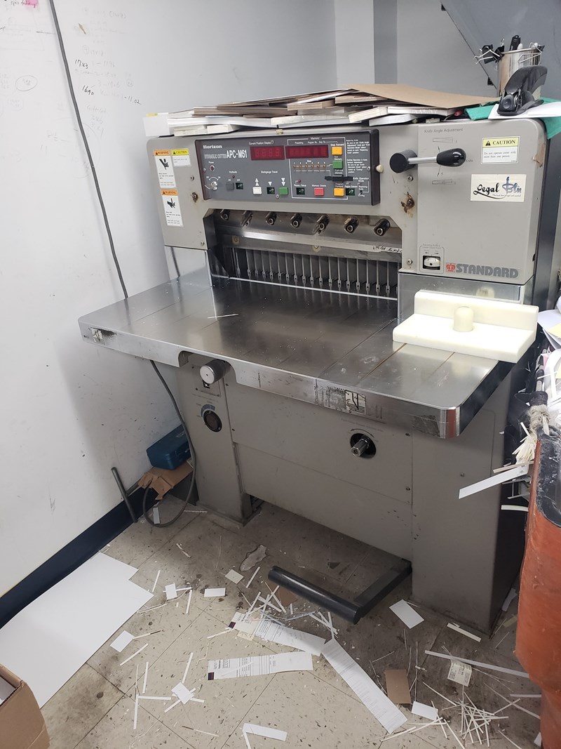 Horizon APC M-61 PAPER CUTTER | pressXchange