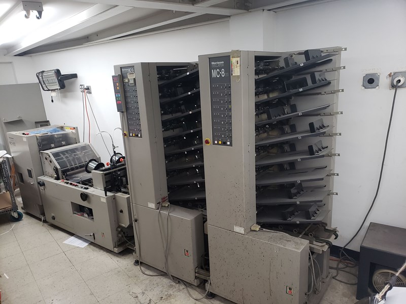 HORIZON MC 8a, YEAR: 1998, 2 -8 STATION VACUUM TOWER AIR COLLATOR ...