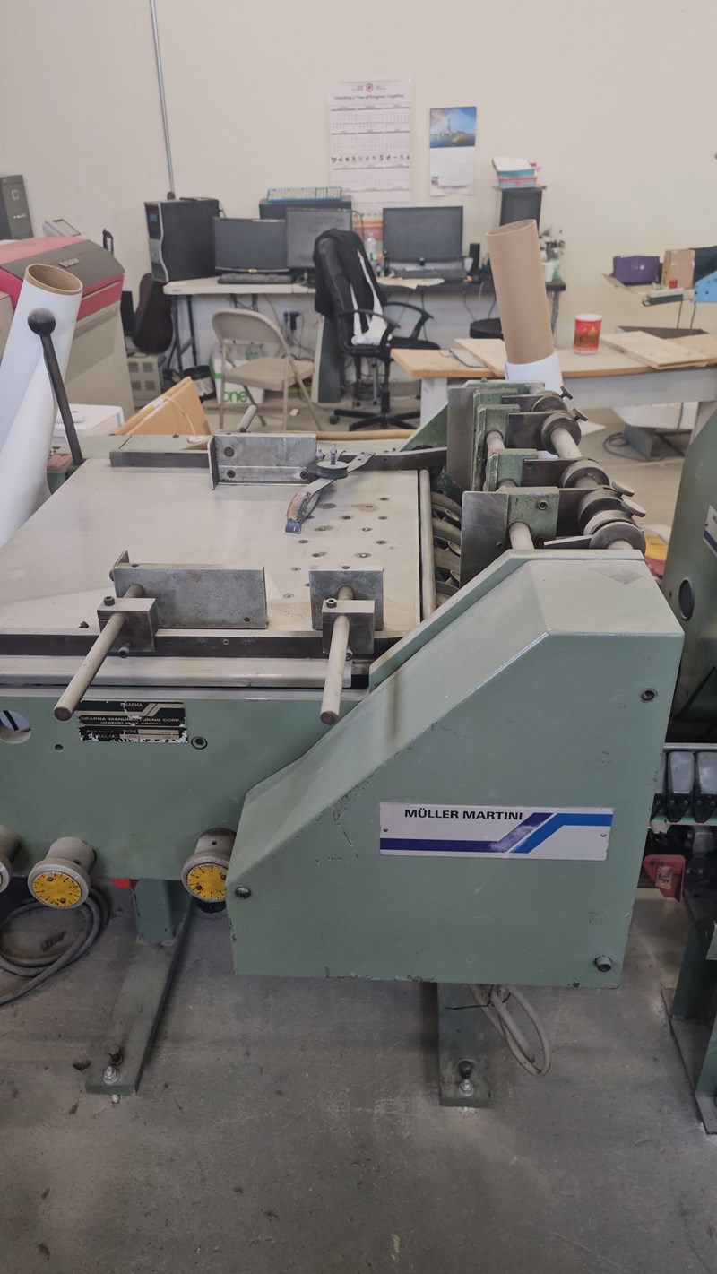 Müller Martini 6 POCKET, STITCHER, TRIMMER | pressXchange