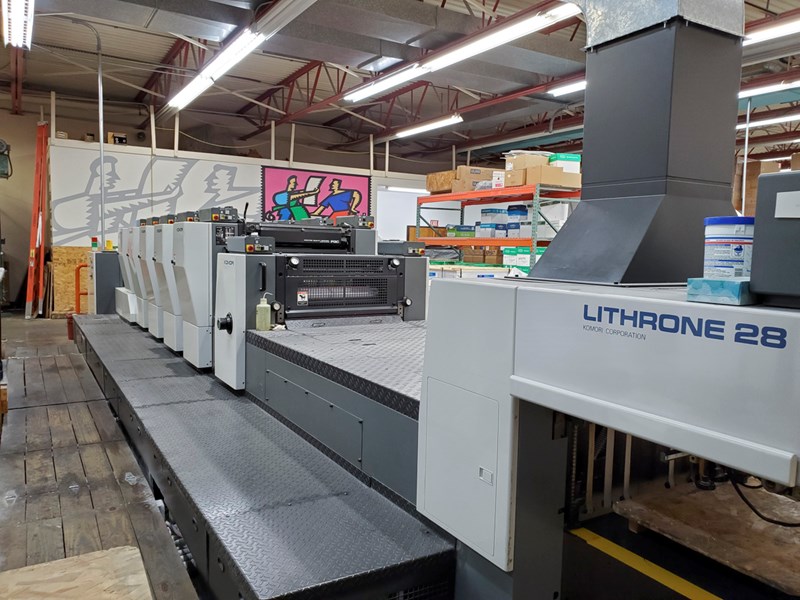 Komori Lithrone L528+CX | pressXchange