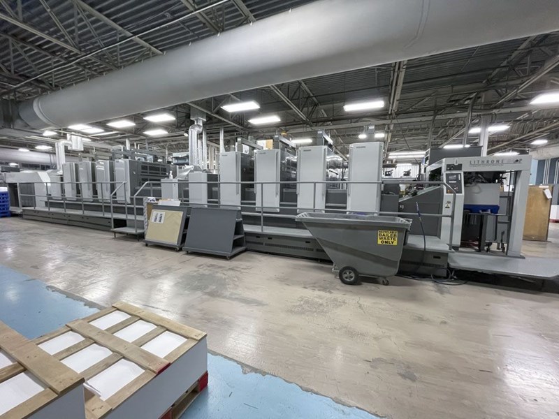 Komori GL840P+CCX H-UV/IR Hybrid Double Coater | pressXchange