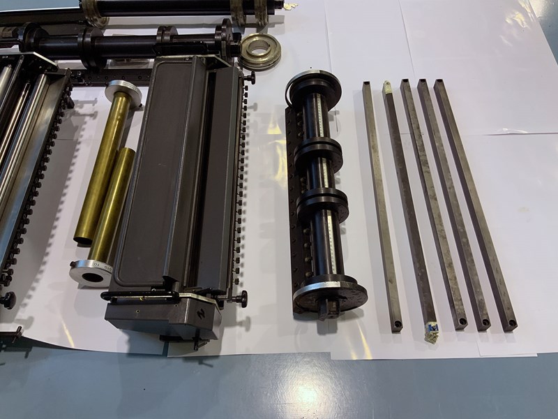 Heidelberg Numbering + Perforating for MO with many many spare parts ...