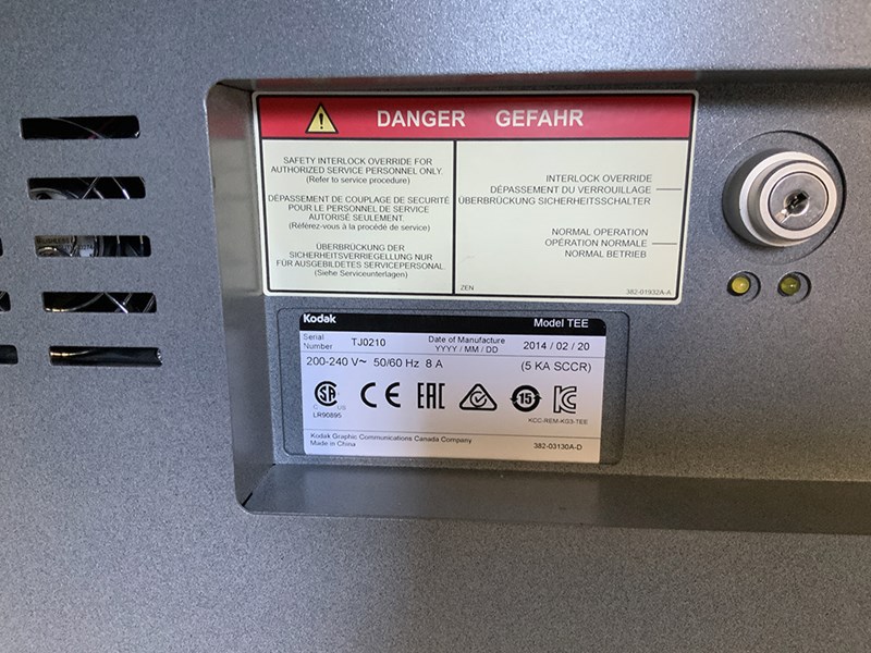 Kodak CTP KODAK TRENDSETTER 400 ACHIEVE | pressXchange