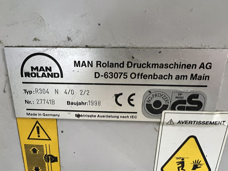 MAN ROLAND 304 - 1998 | pressXchange