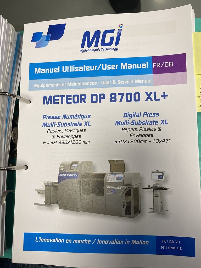 DIGITAL PRESS MGI METEOR DP 8700 XL + - 2017 Only 7 mio imp. | pressXchange