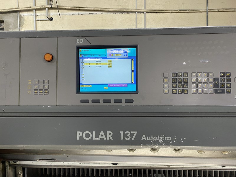 CUTTING LINE POLAR 137 ED-AT AUTOTRIM | pressXchange