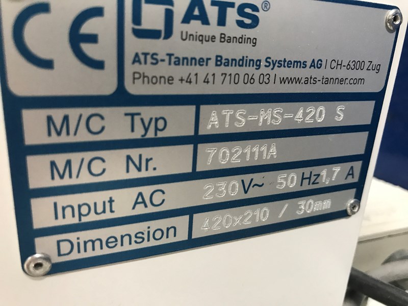 ATS -MS-420S Bandarol machine | pressXchange