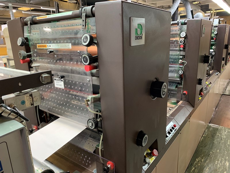 Didde ML 4 narrow web 1994 17" X 17.5" Wide | pressXchange