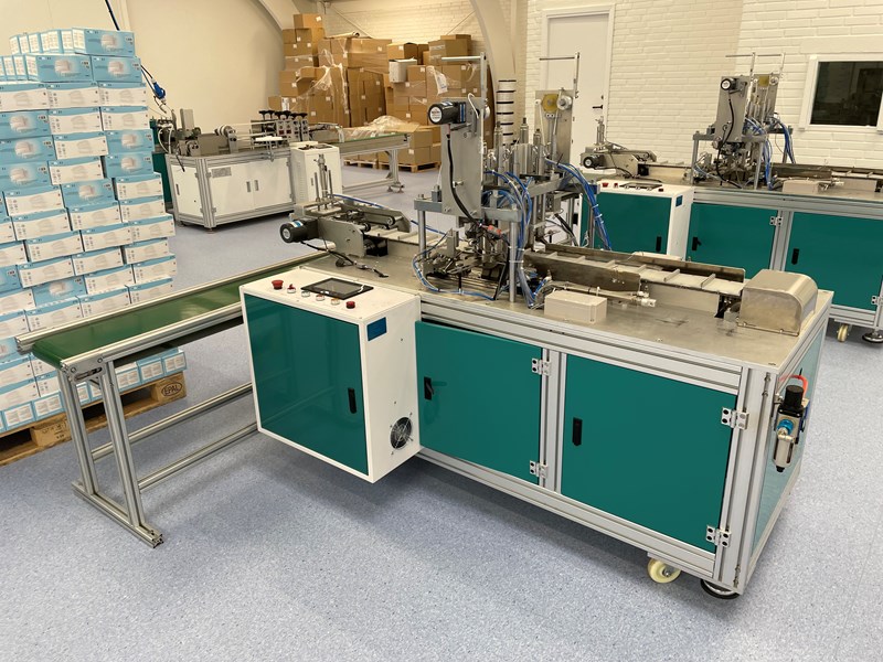 EarLoop Machine OYD-FMM (1+2) Three Layer Hospital mask making machine ...