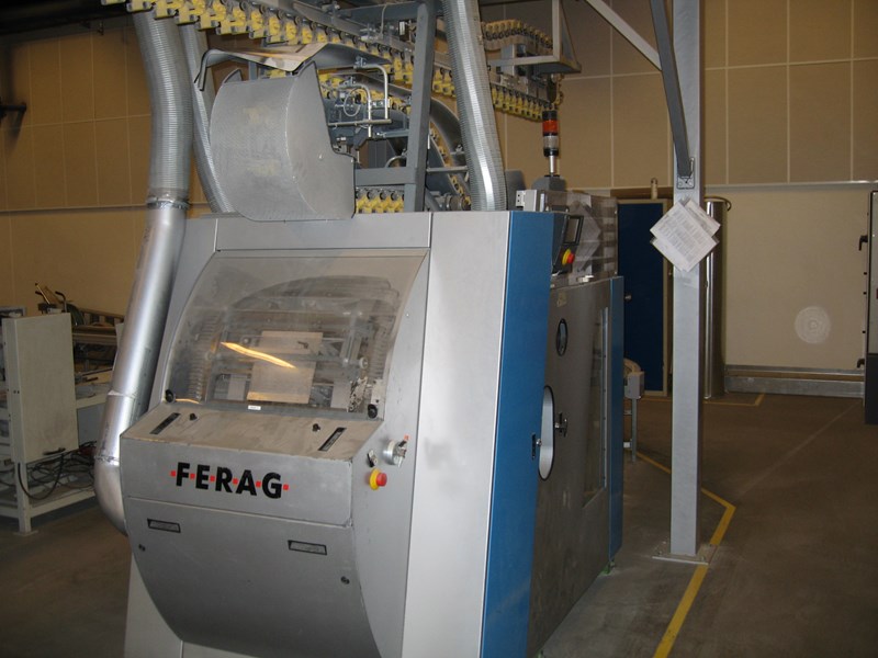 Ferag SNT-U trimmer with block feeder | pressXchange
