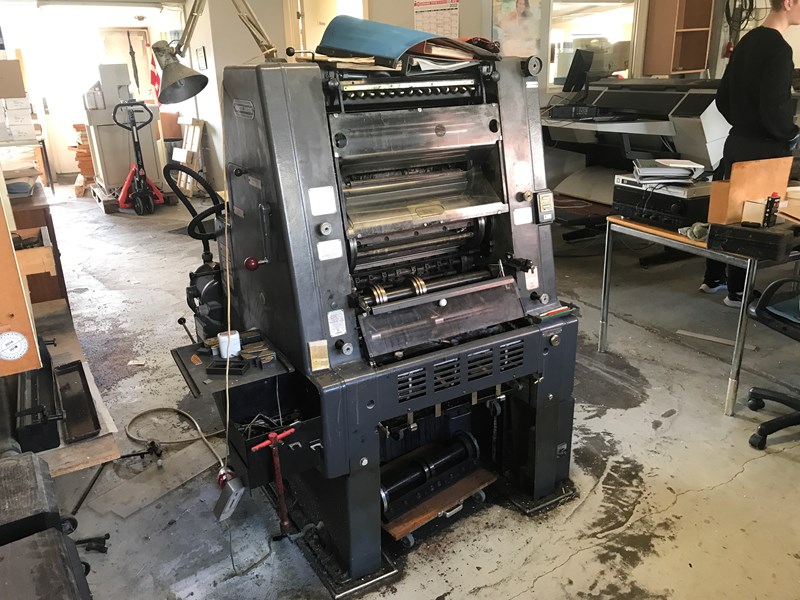 Heidelberg GTO 46 -1 with numbering and Perforating unit | pressXchange