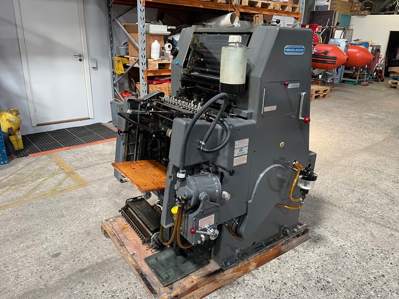 Heidelberg GTO 46 -1 with numbering and Perforating unit | pressXchange