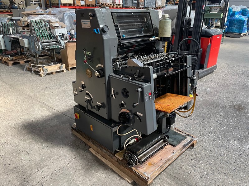 Heidelberg GTO 46 -1 with numbering and Perforating unit | pressXchange