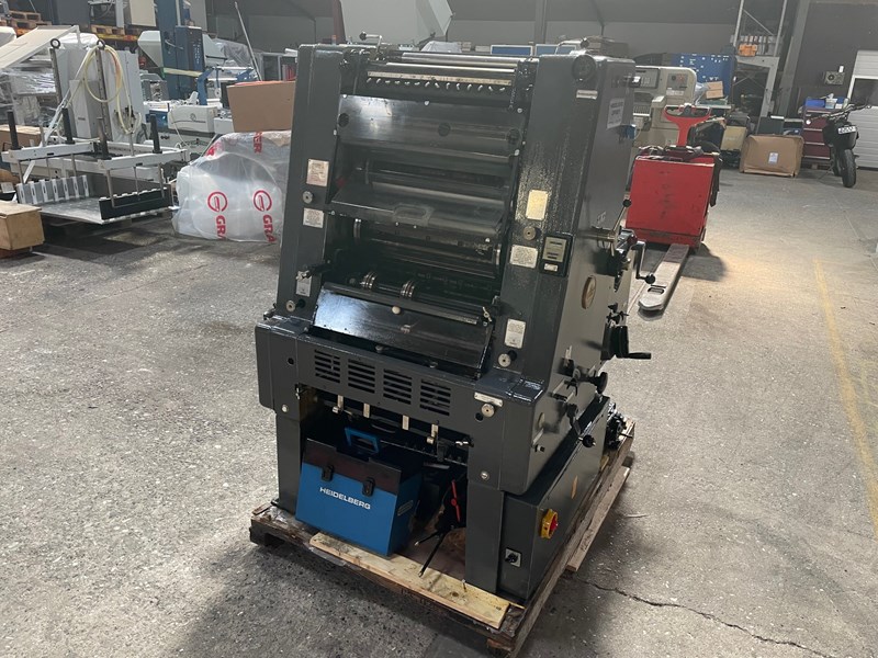 Heidelberg GTO 46 -1 with numbering and Perforating unit | pressXchange